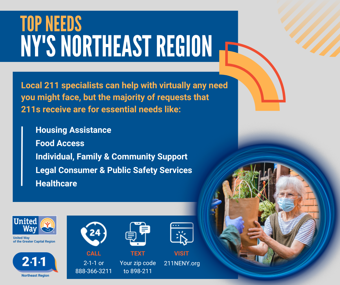 United Way's 211 is here to help | United Way of the Greater Capital Region